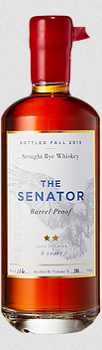 The Senator Barrel Proof Rye Whiskey – Cambridge Liquor